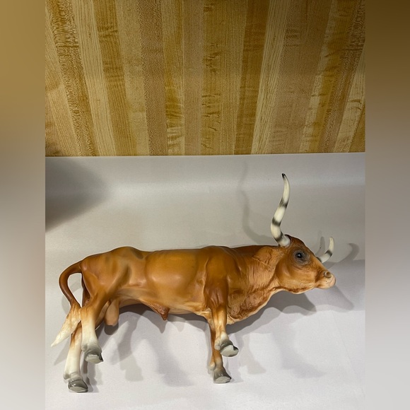 Toys | Vintage 1961 Breyer Molding Co Usa Model Red Sorrel Longhorn ...